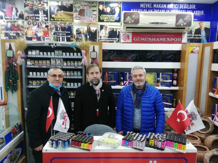 Yeniden Refah Partisi Esnaf ve Halk'ın Sorunlarını dinledi Yeniden Refah Partisi Esnaf ve Halk'ın Sorunlarını dinledi